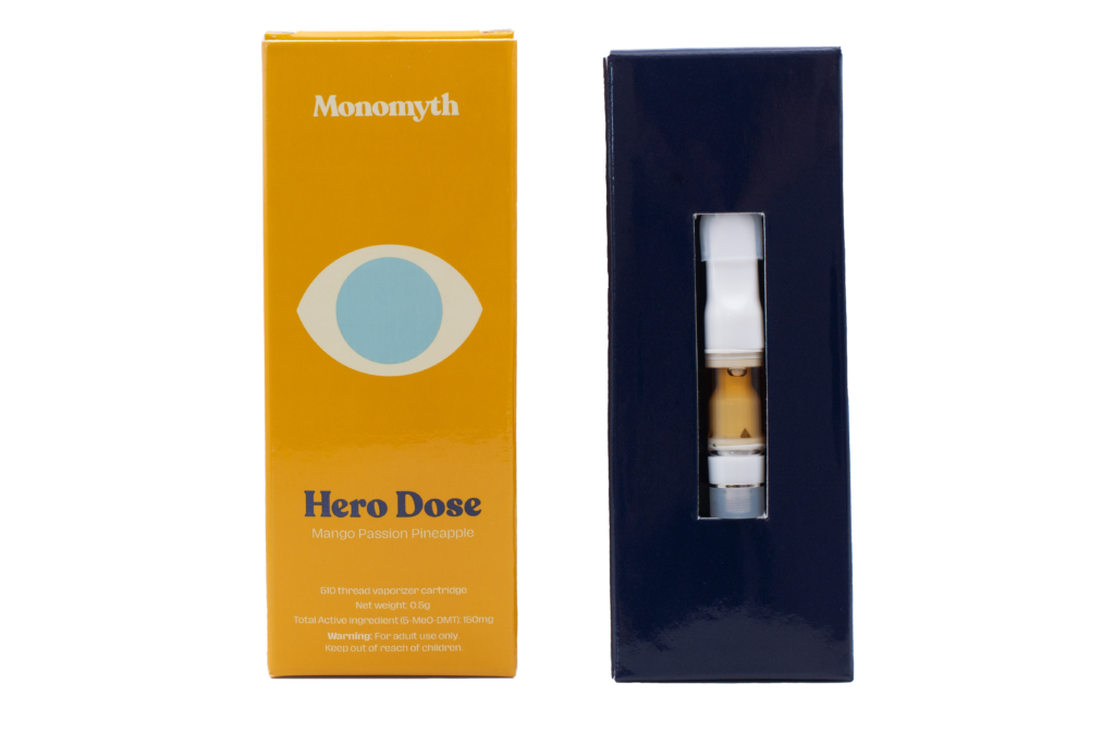 Hero Dose 5-MeO-DMT (150mg) Cartridge - Pink Joint